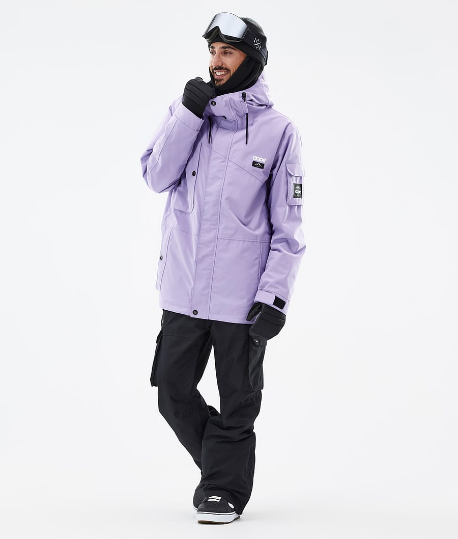 Dope Adept Snowboard Jacket Men Faded Violet | Dopesnow AU