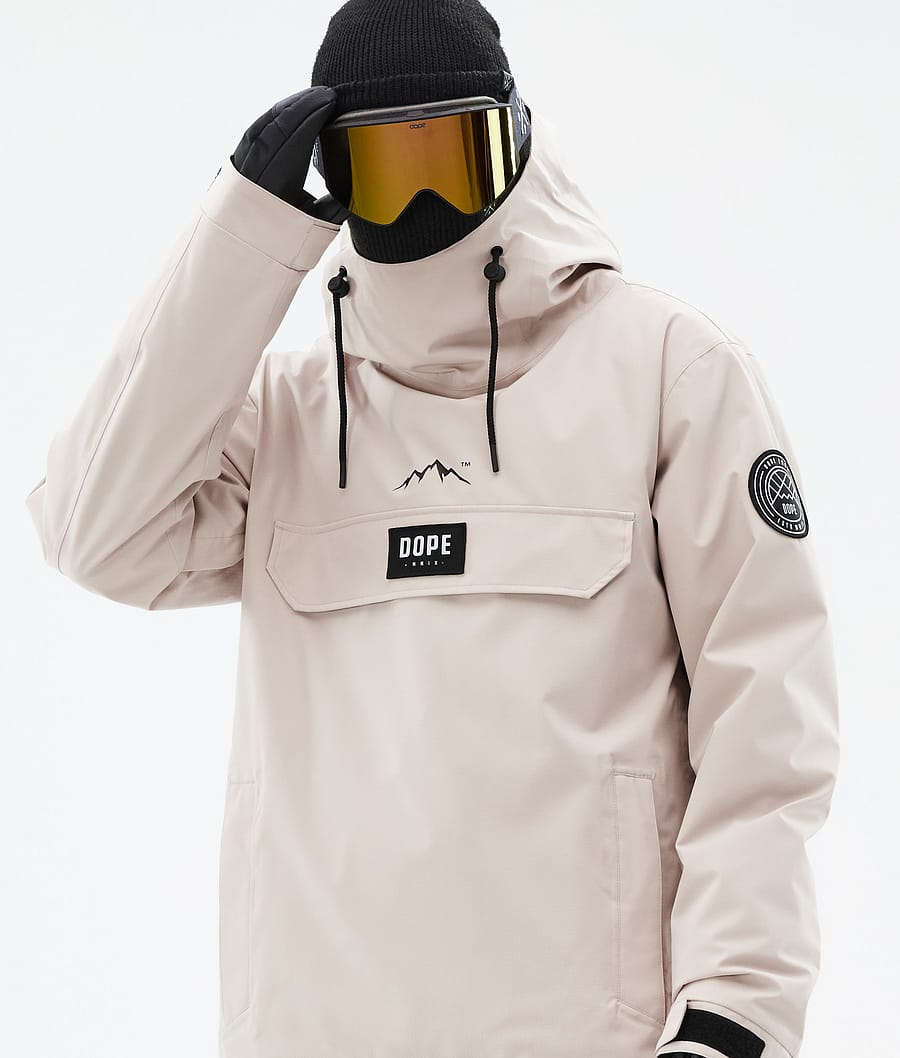 Dope Blizzard Ski Jacket Men Sand | Dopesnow.com