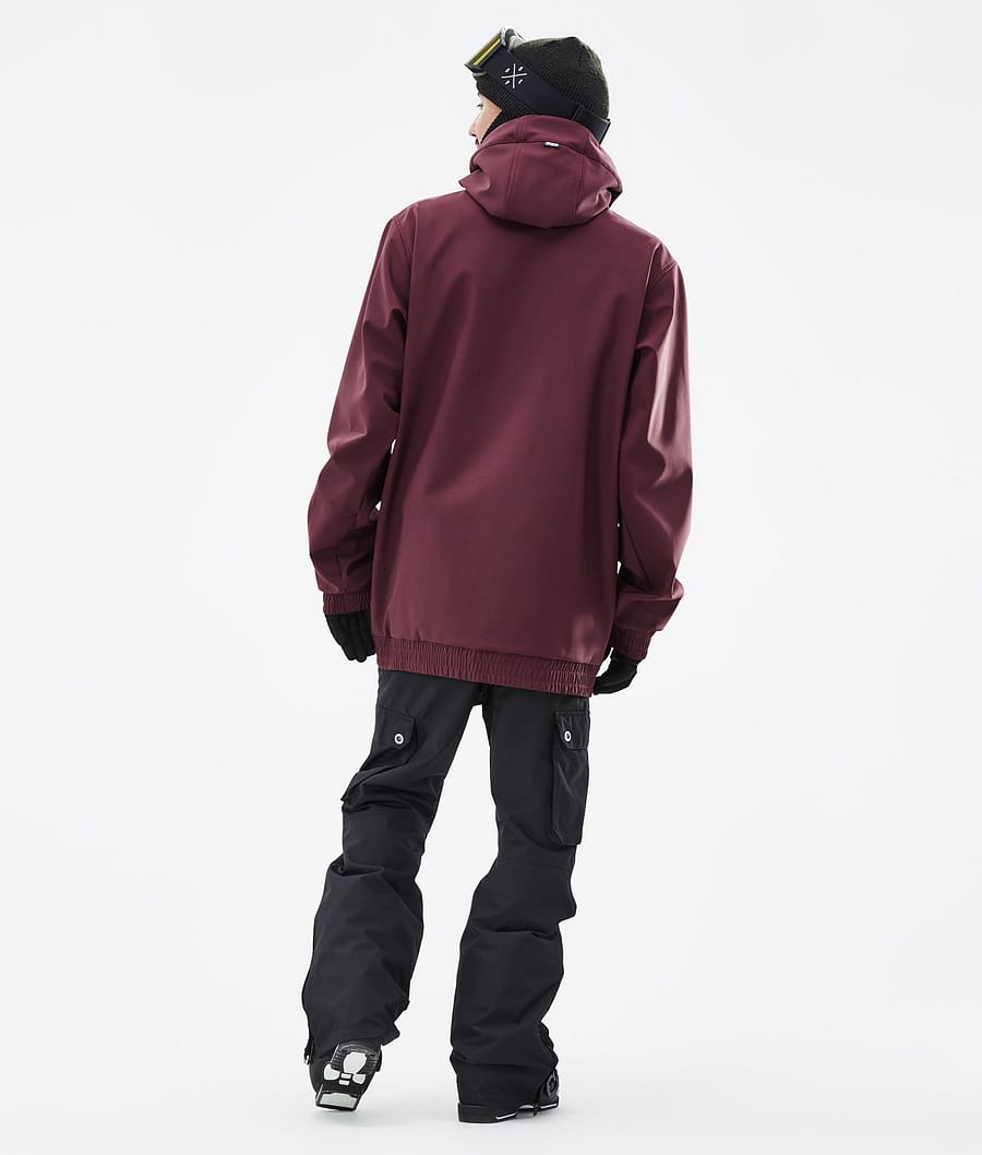 Dope Yeti Men's Ski Jacket 2X-Up Burgundy | Dopesnow.com