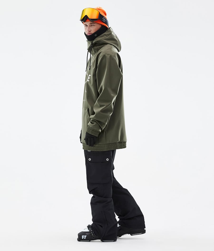 Dope Yeti Men's Ski Jacket 2X-Up Olive Green | Dopesnow.com