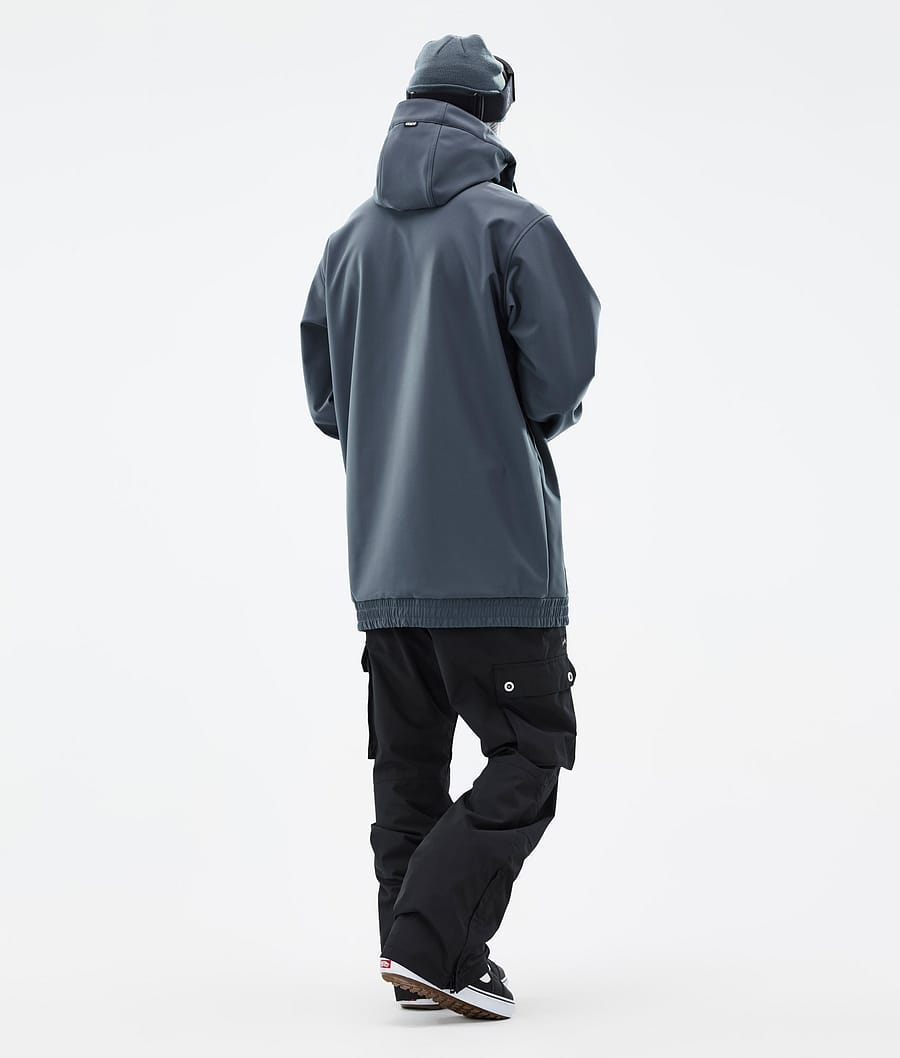 Dope Yeti Men's Snowboard Jacket 2X-Up Metal Blue | Dopesnow.com