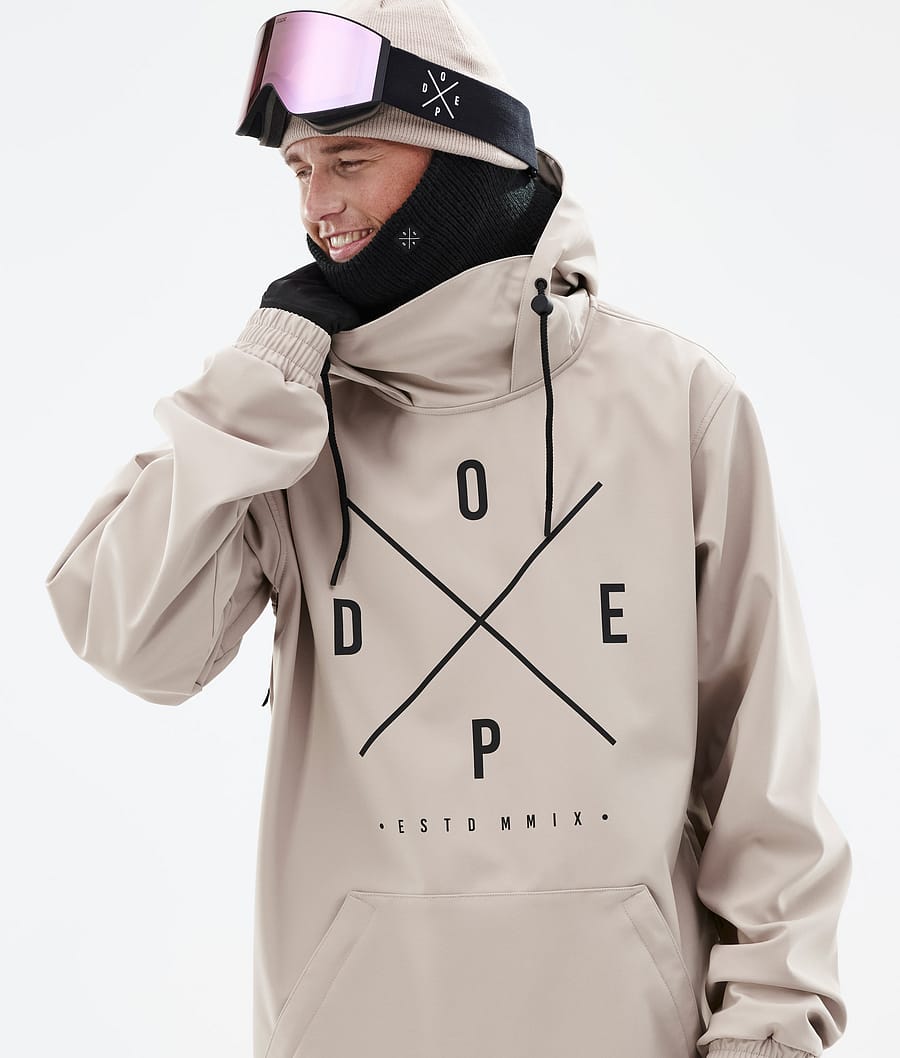 Dope Yeti Snowboard Jacket Men 2X-Up Sand | Dopesnow UK