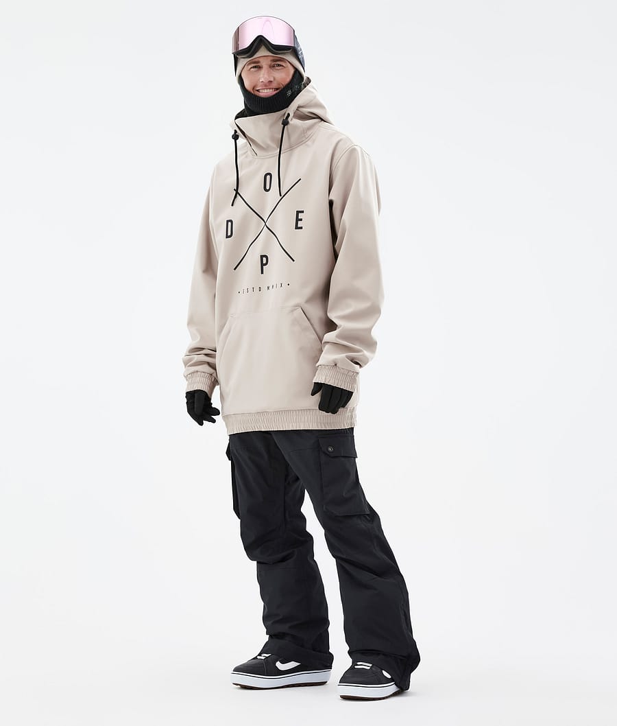 Dope Yeti Men's Snowboard Jacket 2X-Up Sand | Dopesnow.com
