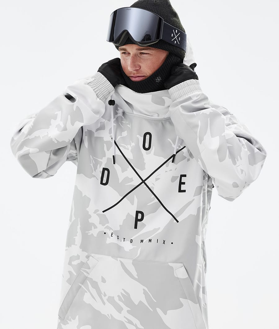 Dope Yeti Men's Ski Jacket 2X-Up Grey Camo | Dopesnow.com