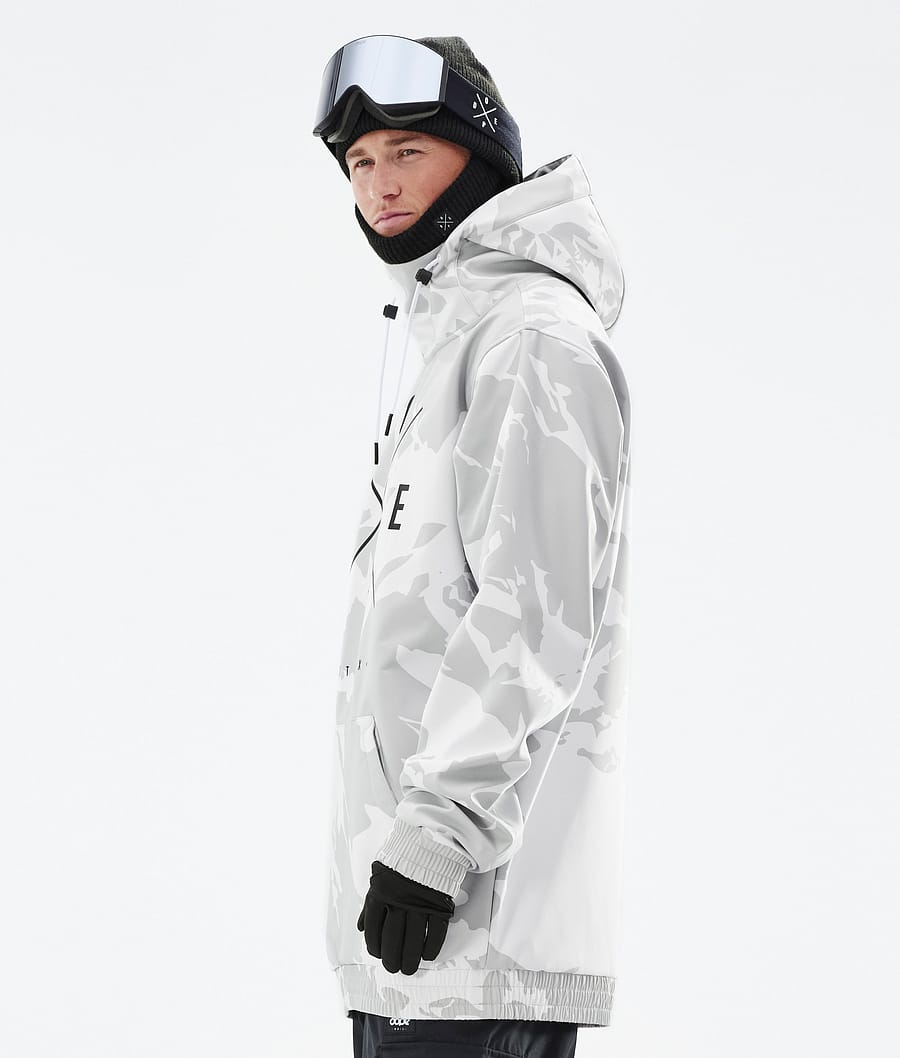 Dope Yeti Men's Ski Jacket 2X-Up Grey Camo | Dopesnow.com