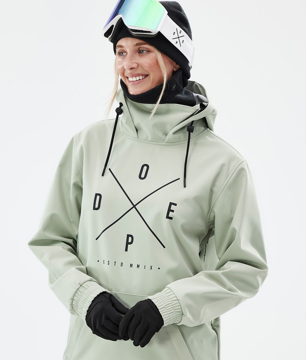 Dope Yeti W Snowboard Jacket Women 2X-Up Soft Green | Dopesnow.com