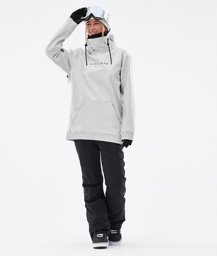 Dope Yeti W Snowboard Jacket Women Range Light Grey | Dopesnow.com
