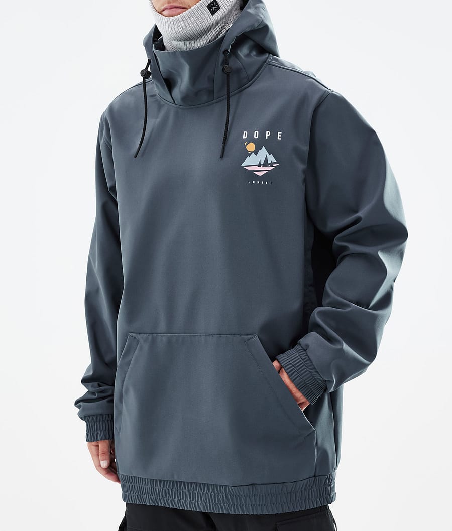 Dope Yeti Ski Jacket Men Pine Metal Blue | Dopesnow.com