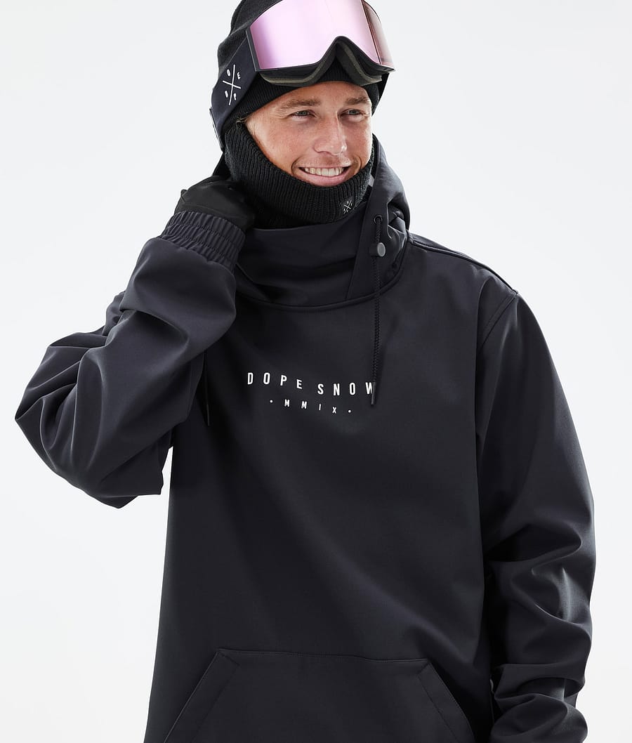 Dope Yeti Snowboard jas Heren Range Black - Zwart | Dopesnow.com