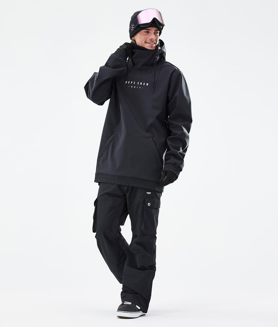 Dope Yeti Snowboard Jacket Men Range Black | Dopesnow.com