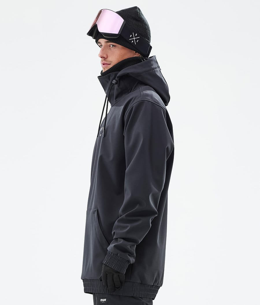 Dope Yeti Snowboard Jacket Men Range Black | Dopesnow.com
