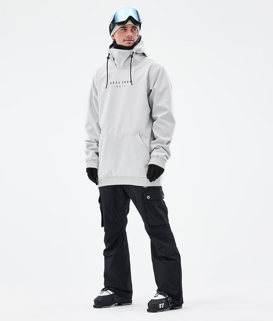 Dope Yeti 2022 Ski Jacket Men Range Light Grey | Dopesnow.com