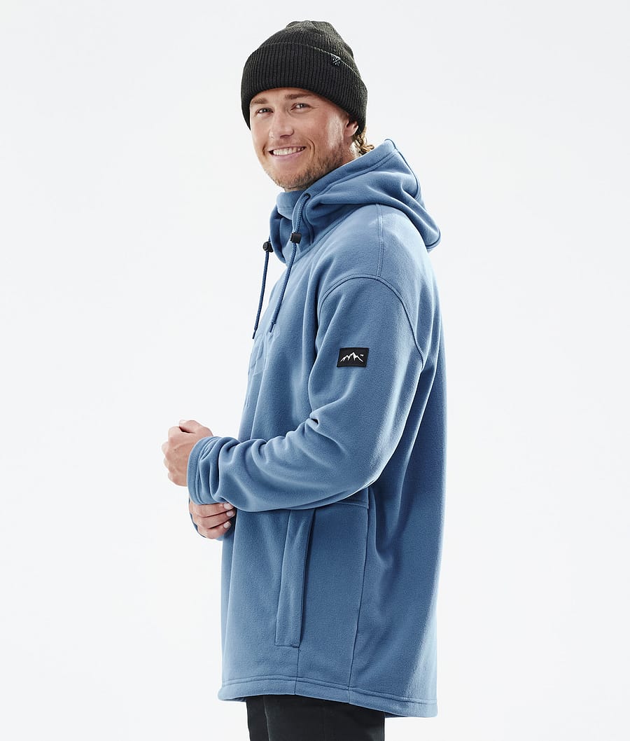 Dope Cozy II Fleece Hoodie Men Blue Steel | Dopesnow.com