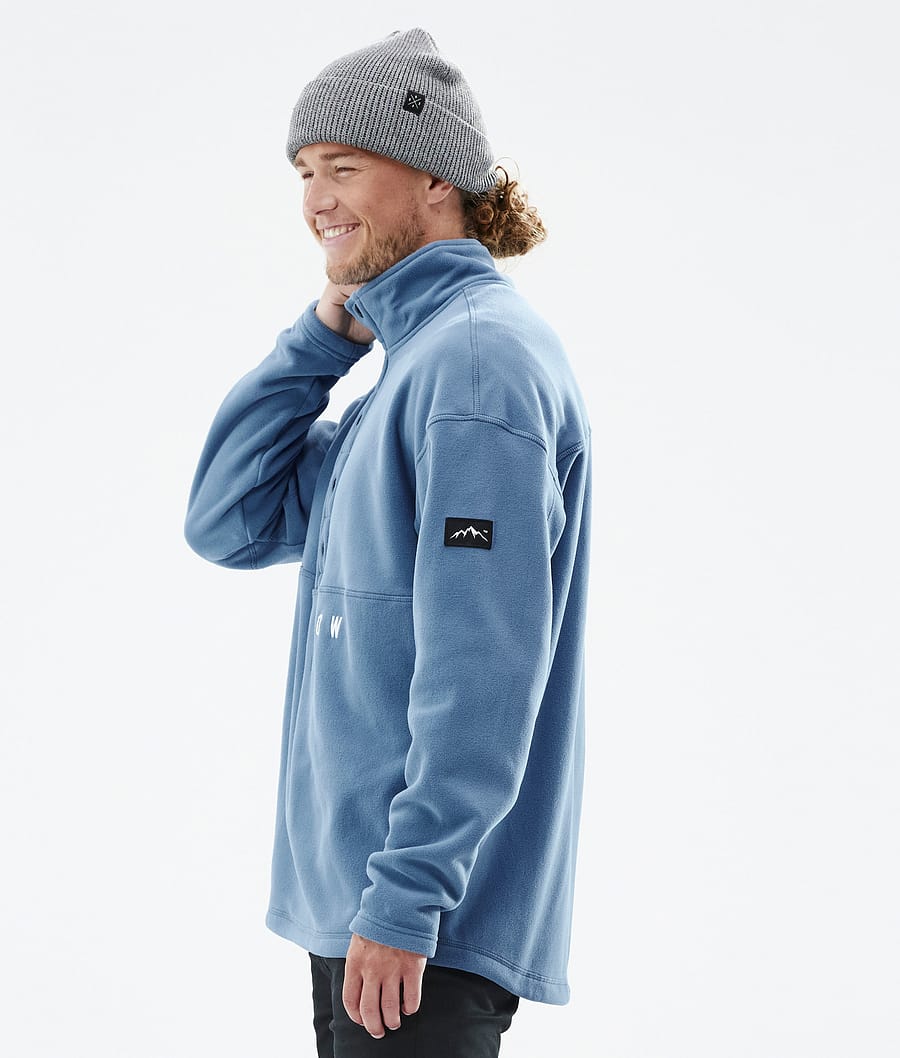 Dope Comfy Men's Fleece Sweater Blue Steel | Dopesnow.com