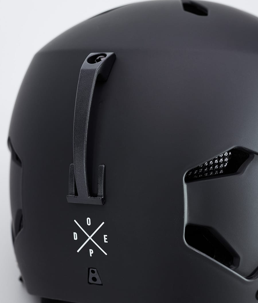 Dope Watts Classic Dope X-Up Ski Helmet Matte Black | Dopesnow.com