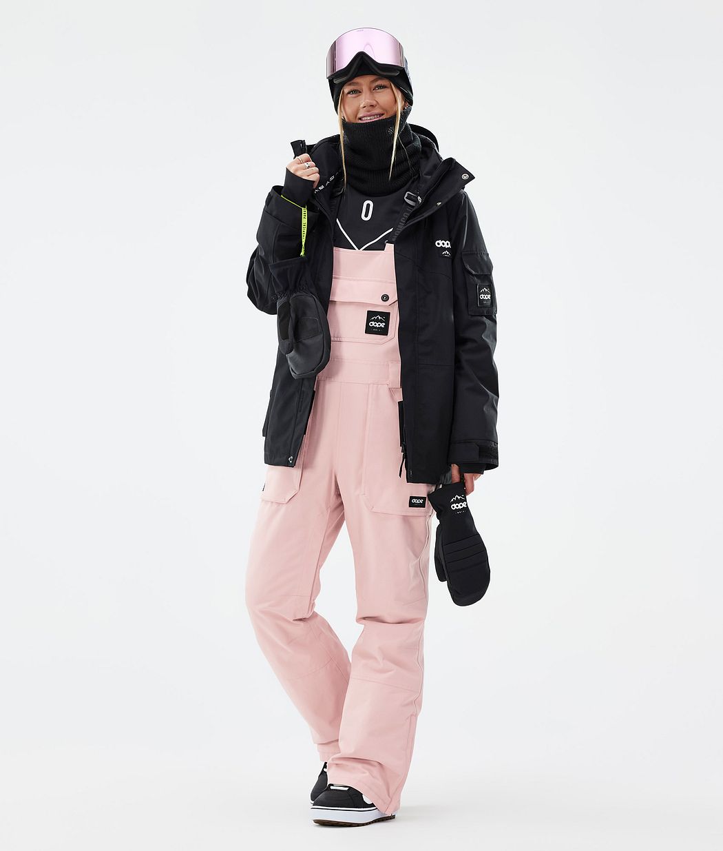 Dope Notorious B.I.B W Snowboard Pants Women Soft Pink | Dopesnow.com