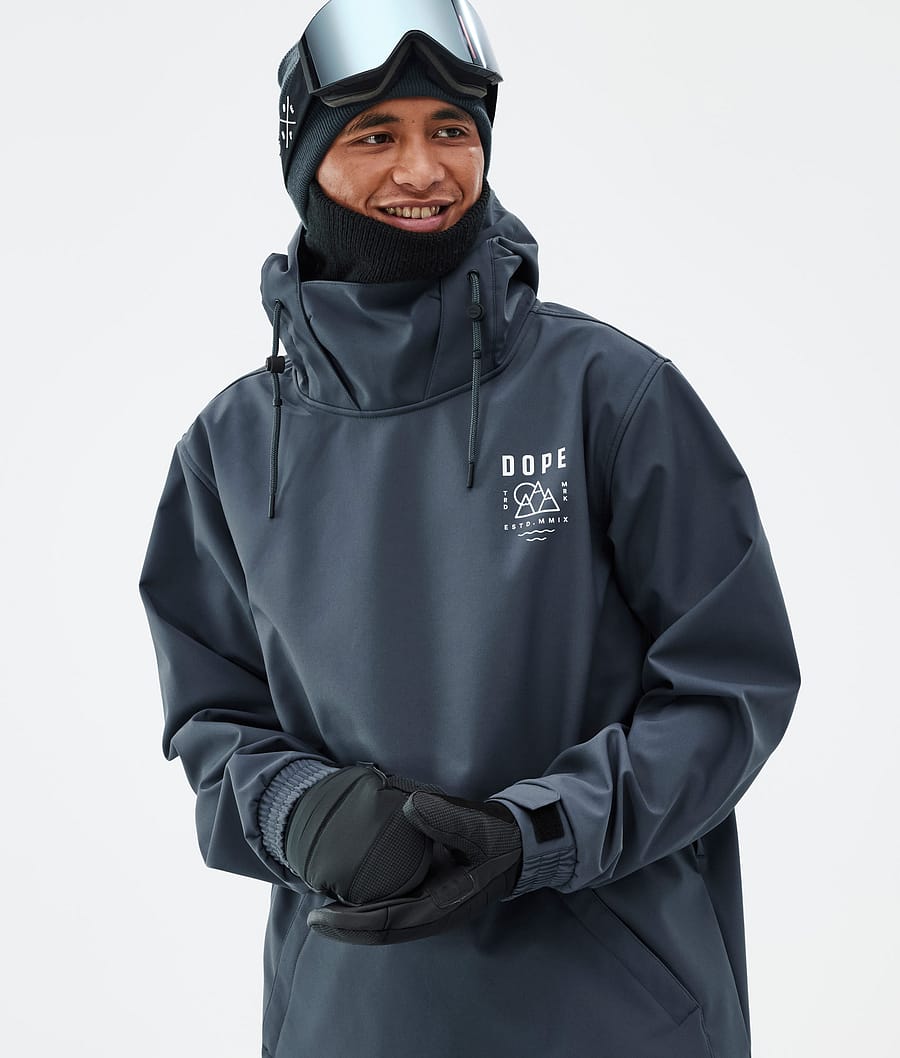 Dope Yeti Snowboard Jacket Men Summit Metal Blue | Dopesnow.com