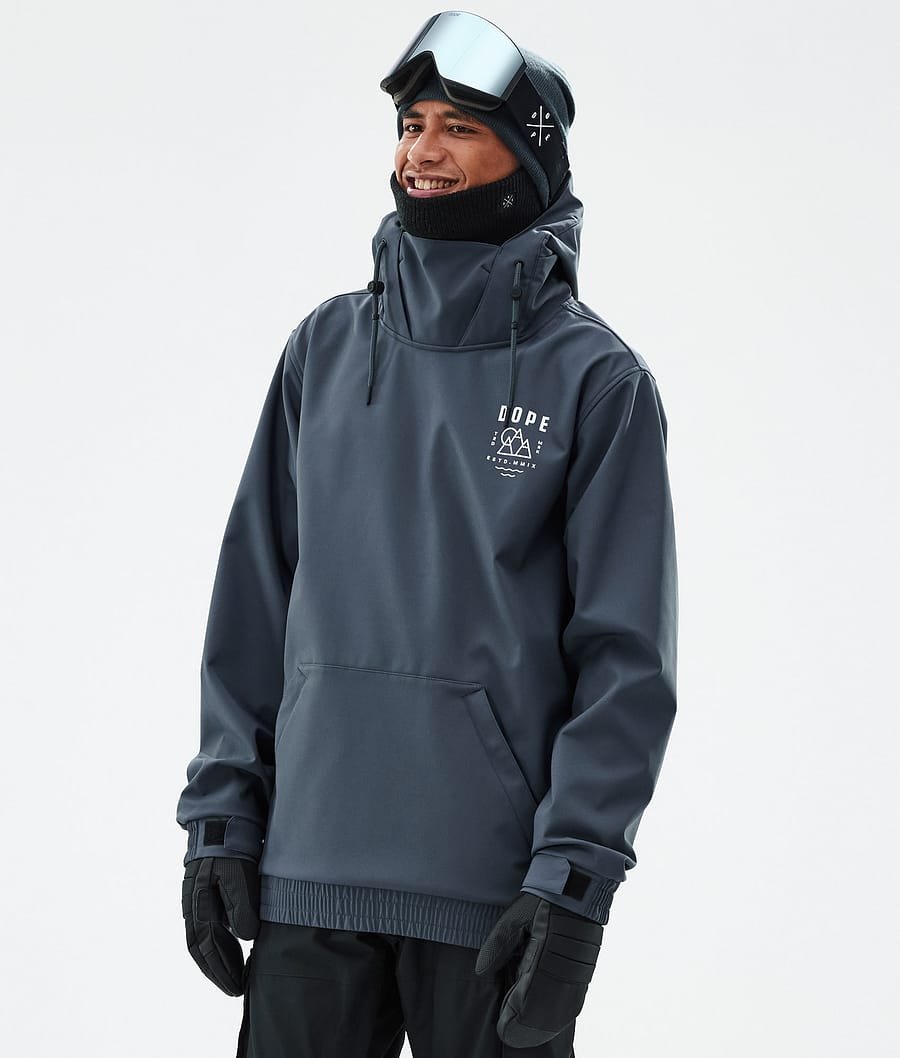 Dope Yeti Snowboard Jacket Men Summit Metal Blue | Dopesnow.com