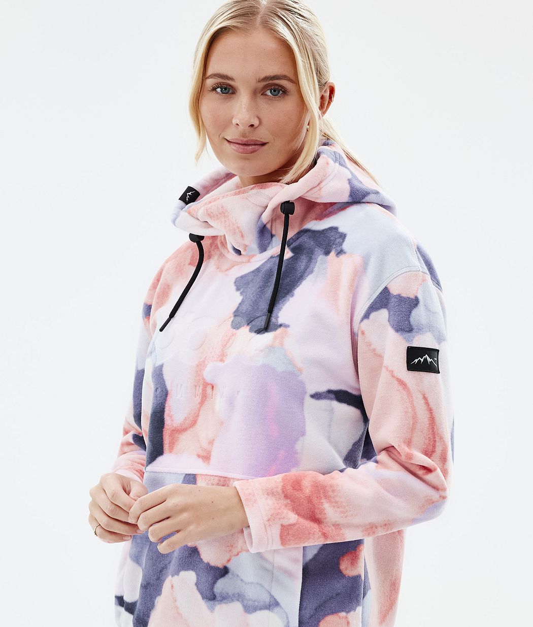 Dope Cozy II W Fleece Hoodie Women Blot Peach | Dopesnow.com