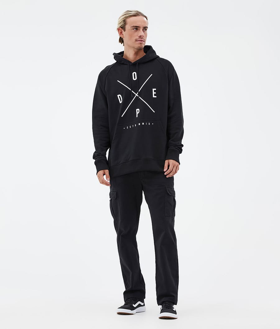 Dope Common Hoodie Men 2X-Up Black | Dopesnow.com