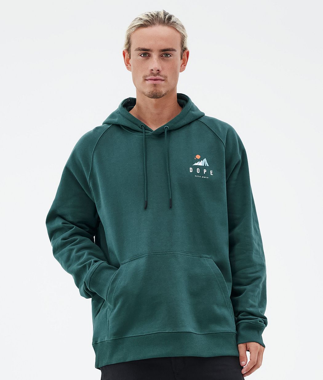 Dope Common Hoodie Men Ice Bottle Green | Dopesnow.com